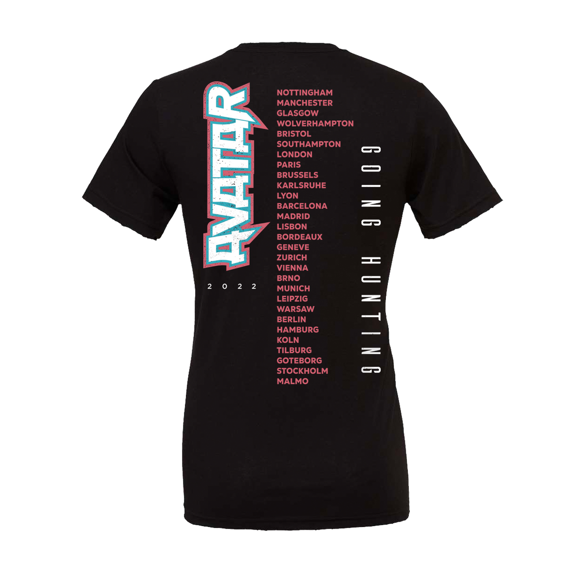 Going Hunting Tour T-Shirt – Avatar Merch EU